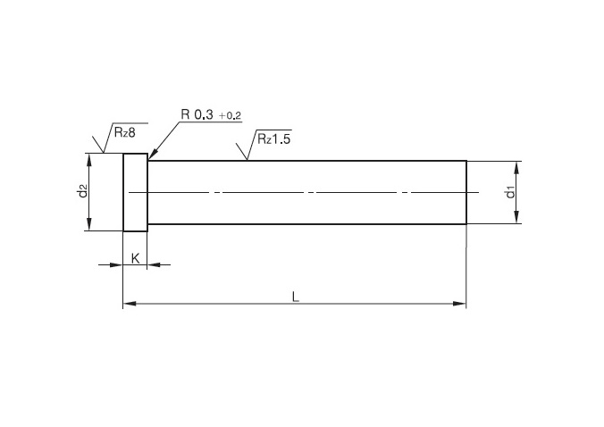 Punzoni con testa cilindrica - Round precision punches with cylindrical ...